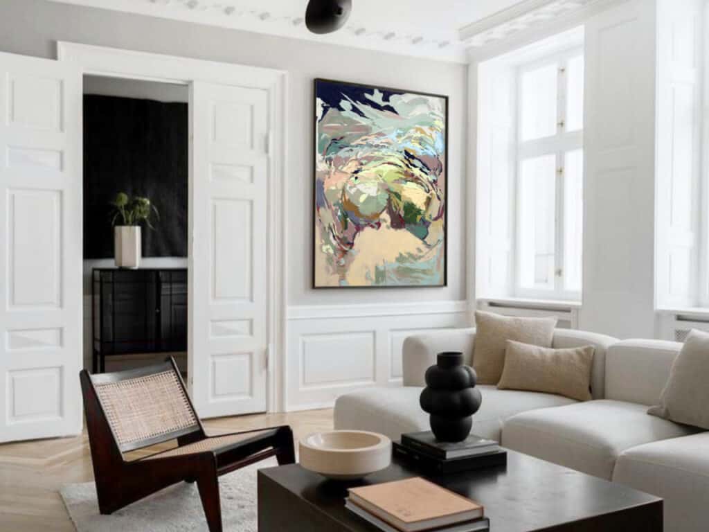 Home - Abstract Flower Paintings | Beatriz Vazquez